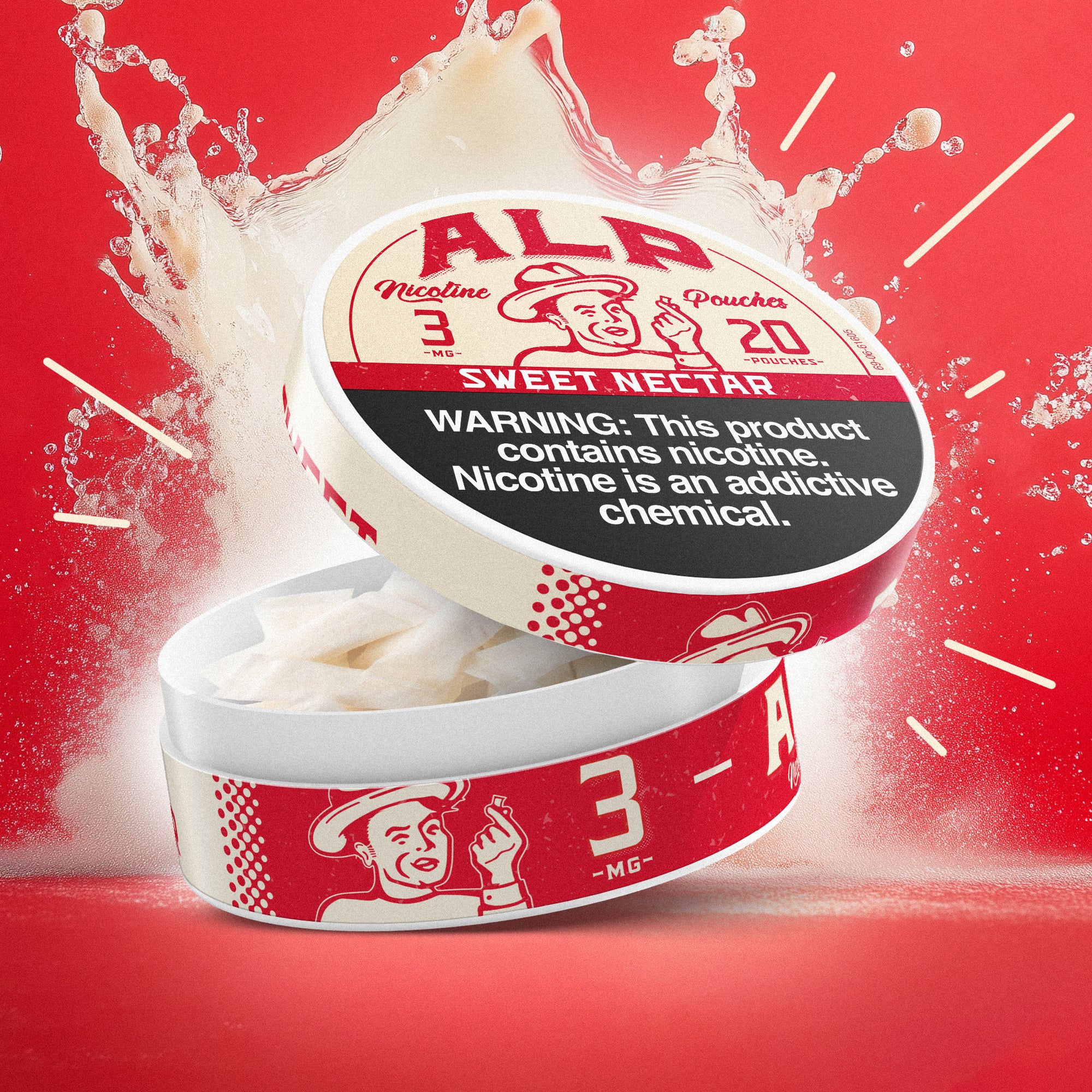 ALP Nicotine Pouches - Sweet Nectar | 3mg 6mg 9mg | A Better Time