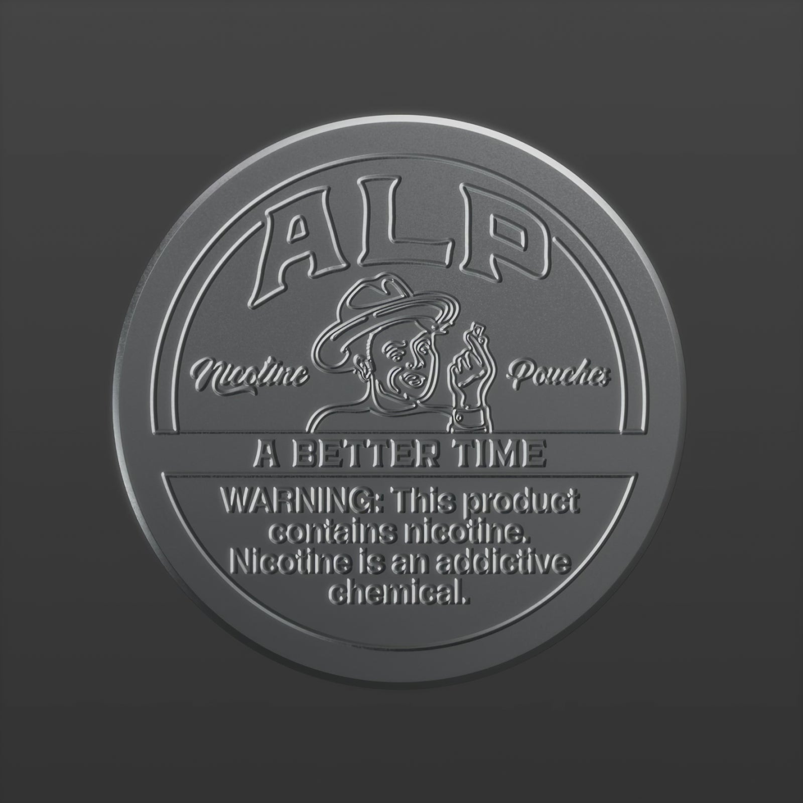 Premium Travel Chassis Black For Nicotine Pouches | ALP Pouches